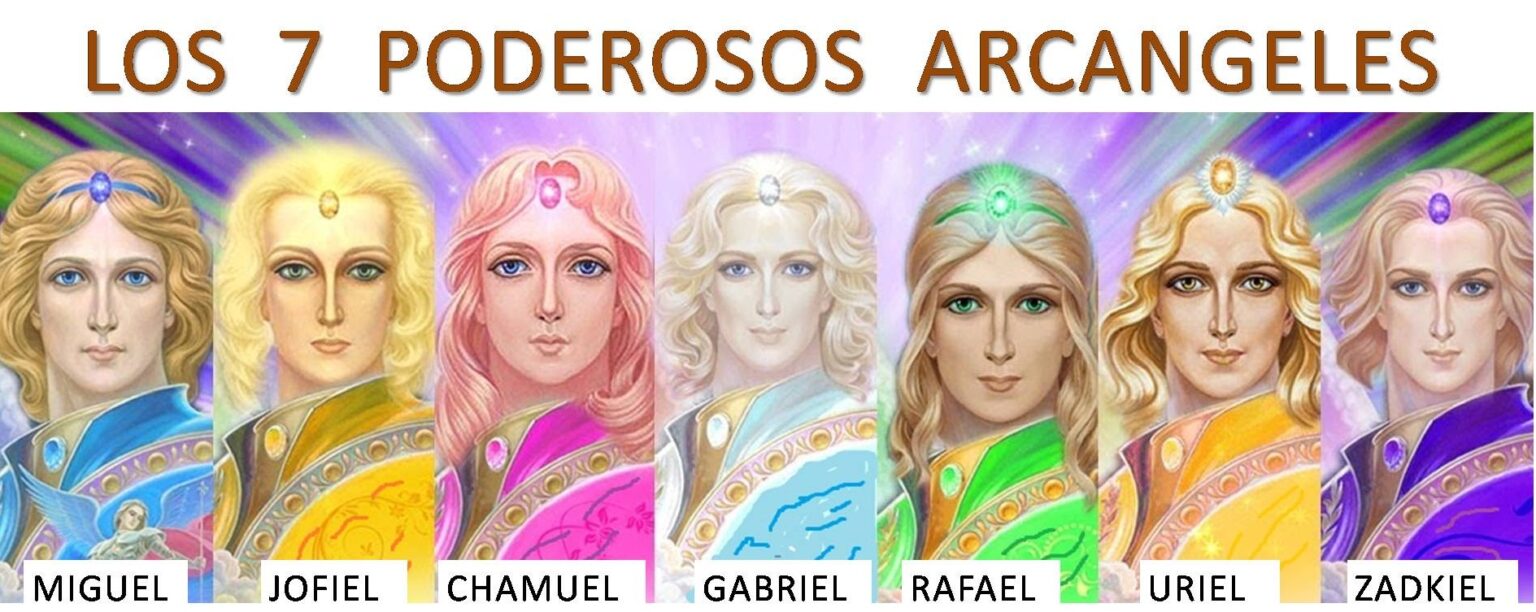 LOS 7 PRINCIPALES ARCANGELES DE LA FE CRISTIANA – La Nueva Magia de Merlin
